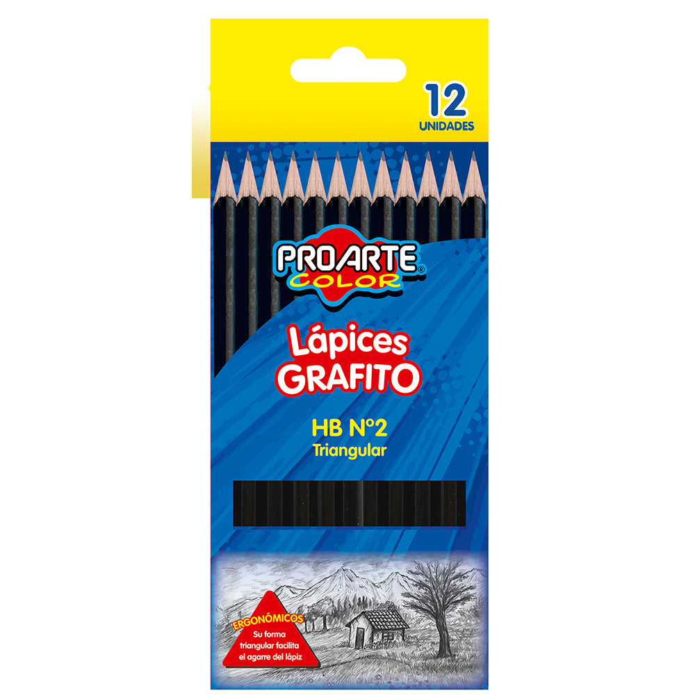 LAPIZ GRAFITO HB2 PROARTE – DIXMAN.COM.BO